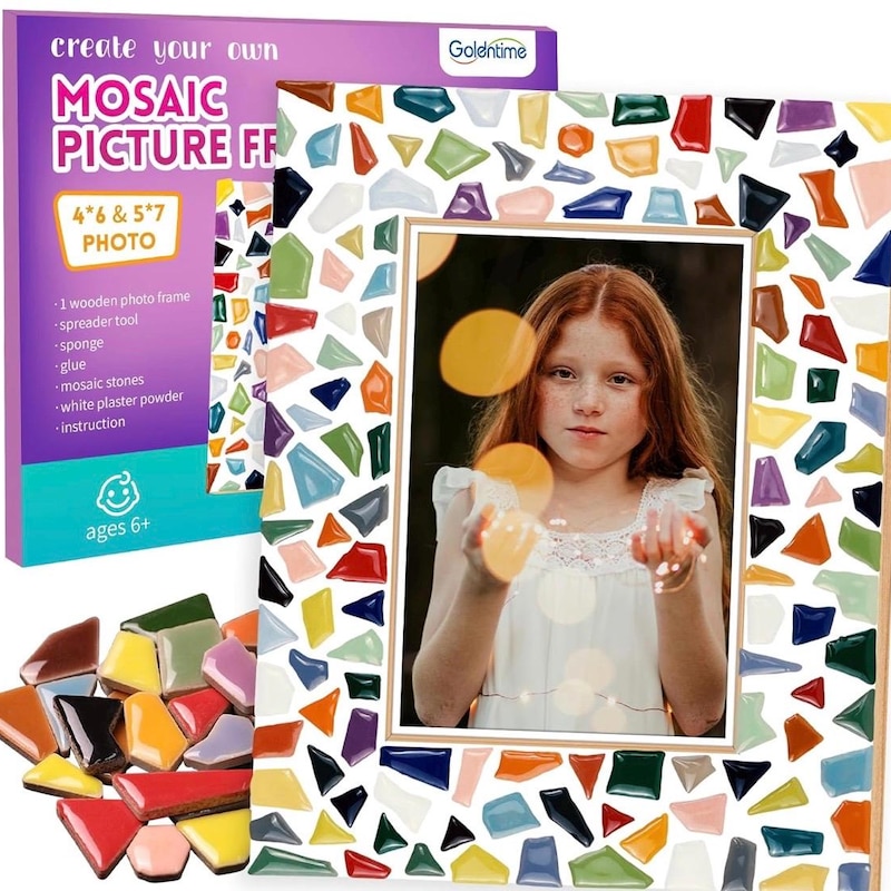 Mosaic Frame Craft Kit - Etsy