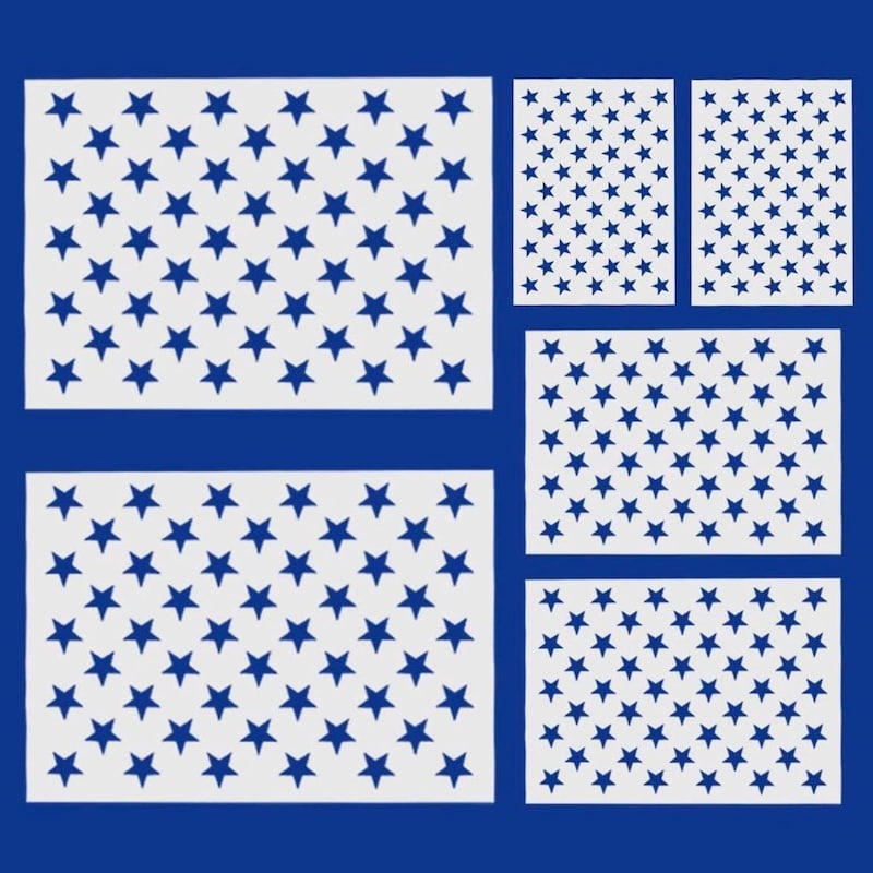 Plastic Stars for Flag - Etsy