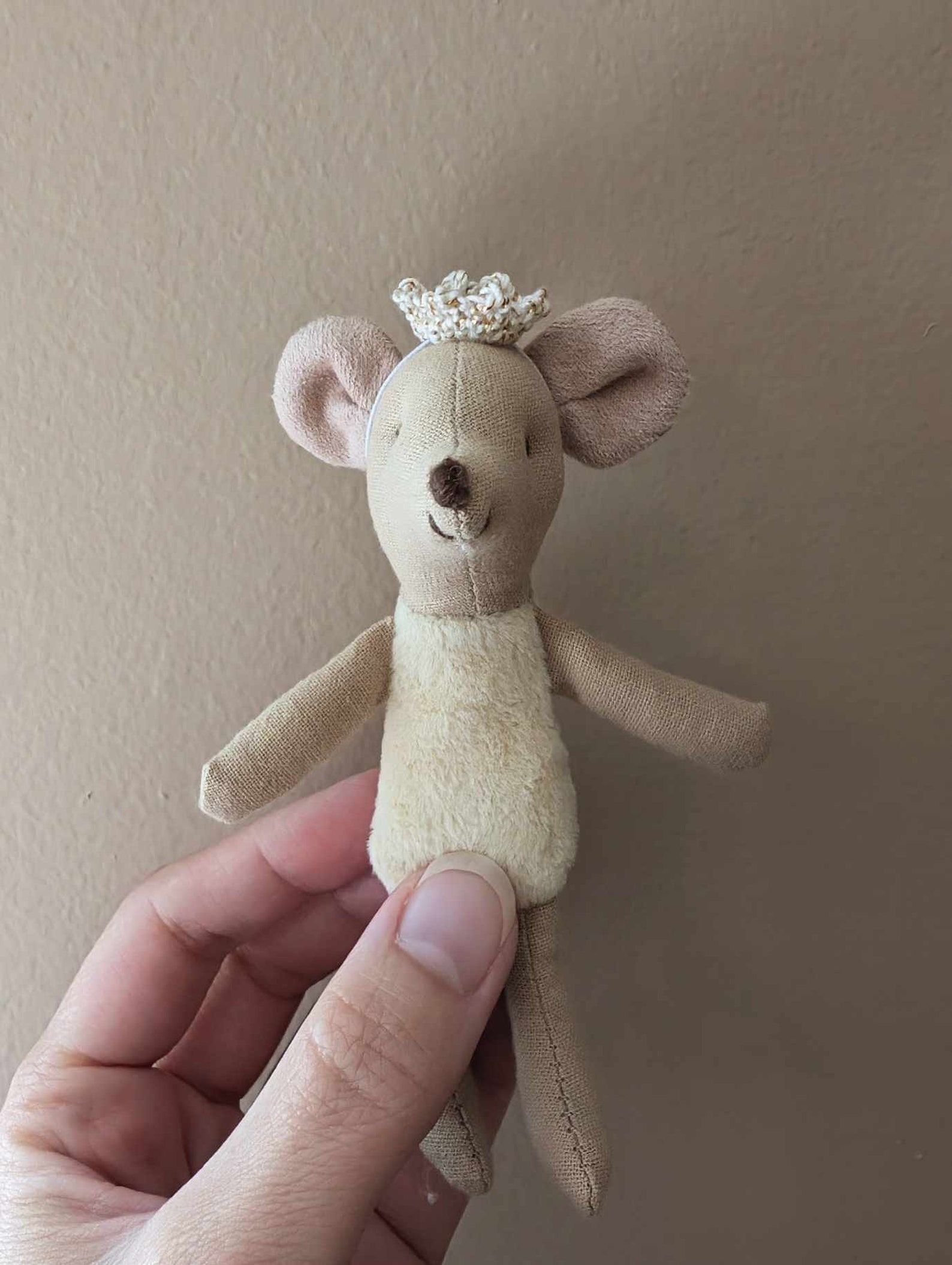 Miniature Crown Crochet Pattern, Doll Crown Crochet Pattern, Maileg Mouse Crown Crochet Pattern ...