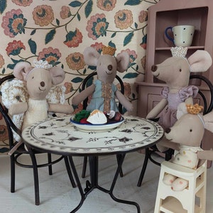 Miniature Crown Crochet Pattern, Doll Crown Crochet Pattern, Maileg ...