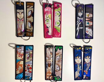 Anime Jet Tag // High Quality Embroidered Key Chain - Etsy