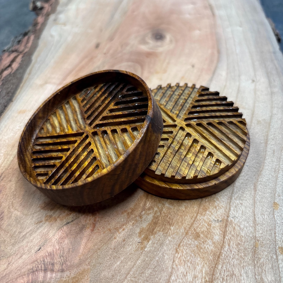 Handcrafted Wooden Herb Grinder – Custom Organic Hardwood Grinder With ...