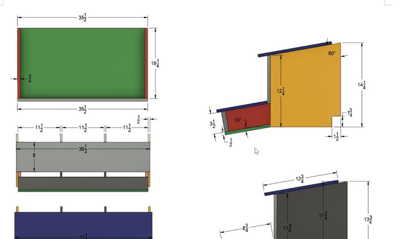 High Detail Chicken Tractor Plans - Etsy Canada