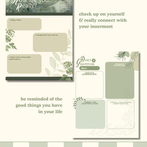 Gentle Self-care Planner | Mental Health Journal PDF | Printable Self ...