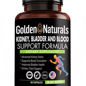 Kidney, Bladder & Blood Formula Wellness Supplement for Urinary and ...