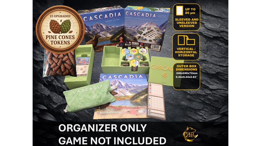Cascadia Organizer - 3D Printed Insert - Etsy