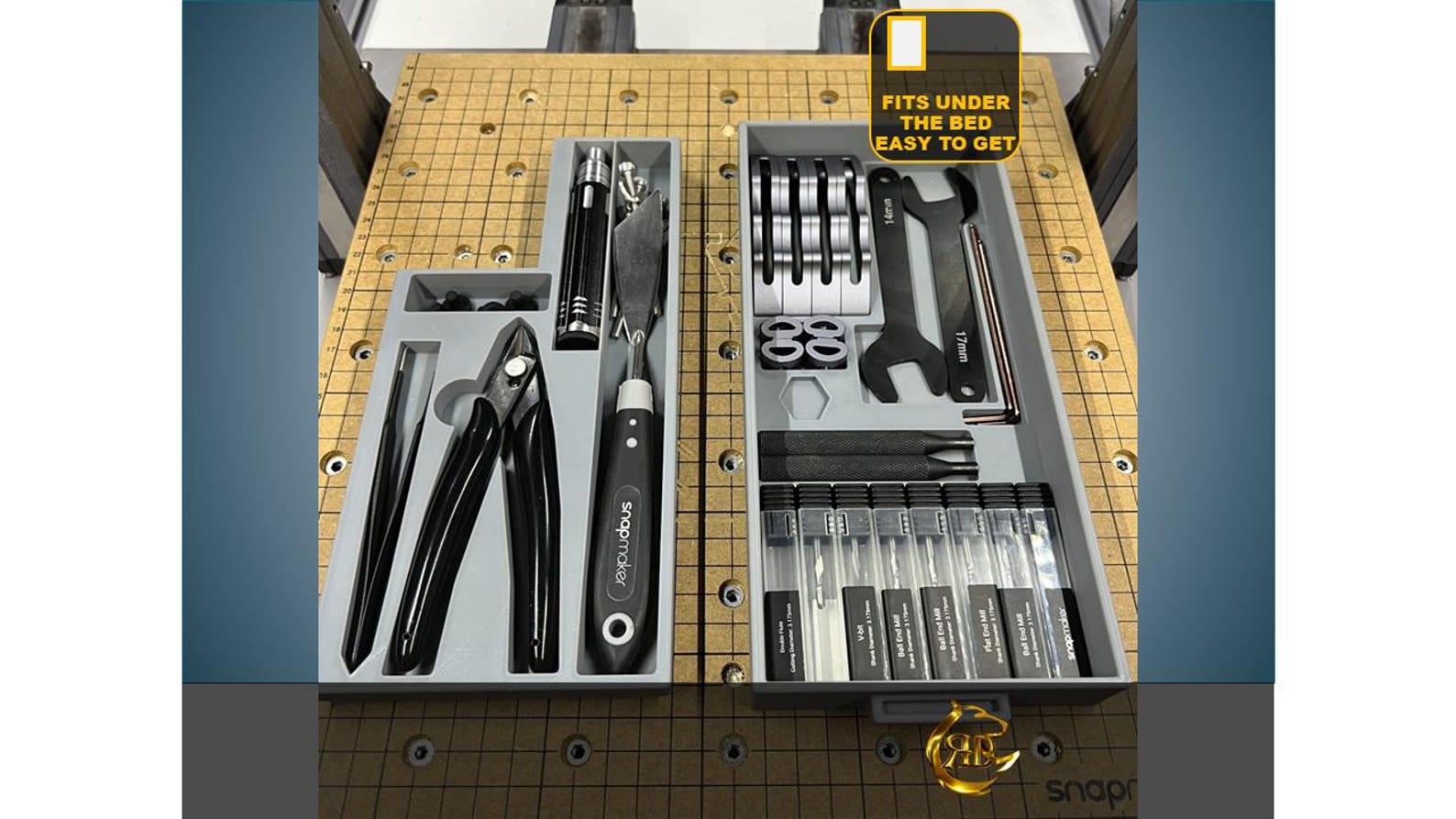 Snapmaker 2.0 A250 Tool Organizer – Compact CNC, Laser & 3D Printer ...