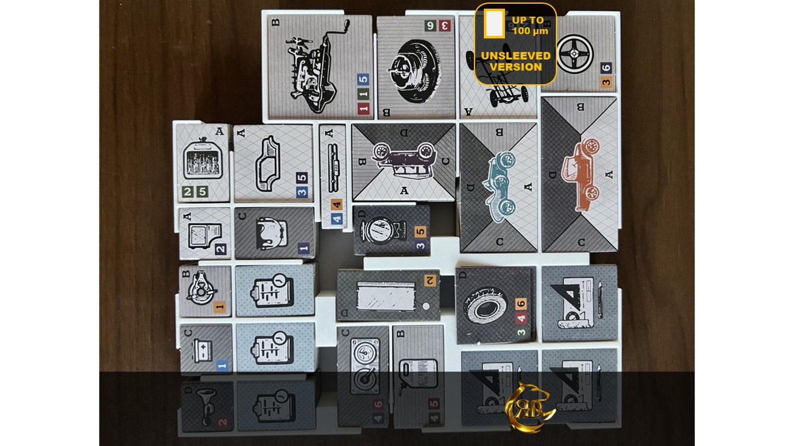 Horseless Carriage Board Game Organizer | Sleeved Version STL FILE to ...