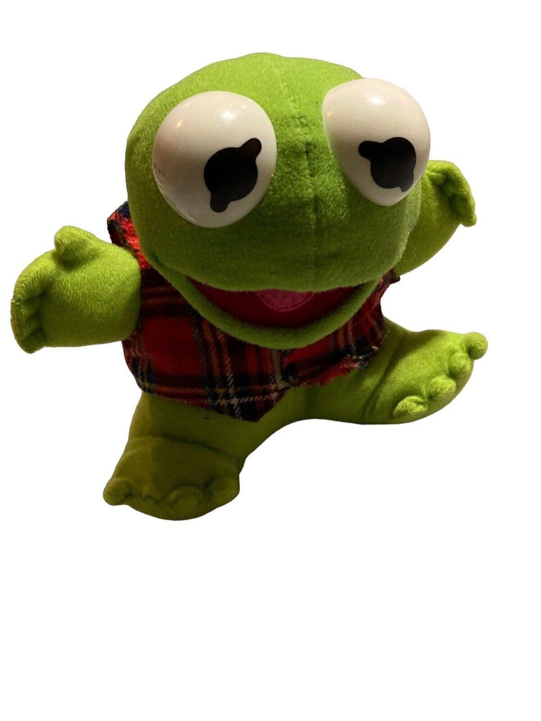 Baby KERMIT Plush Stuffed Doll Muppets 7" VTG 1993 Hasbro - Etsy