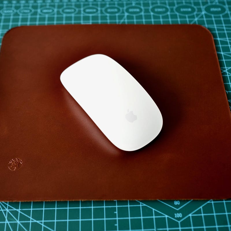 Leather Mouse Pad - Etsy