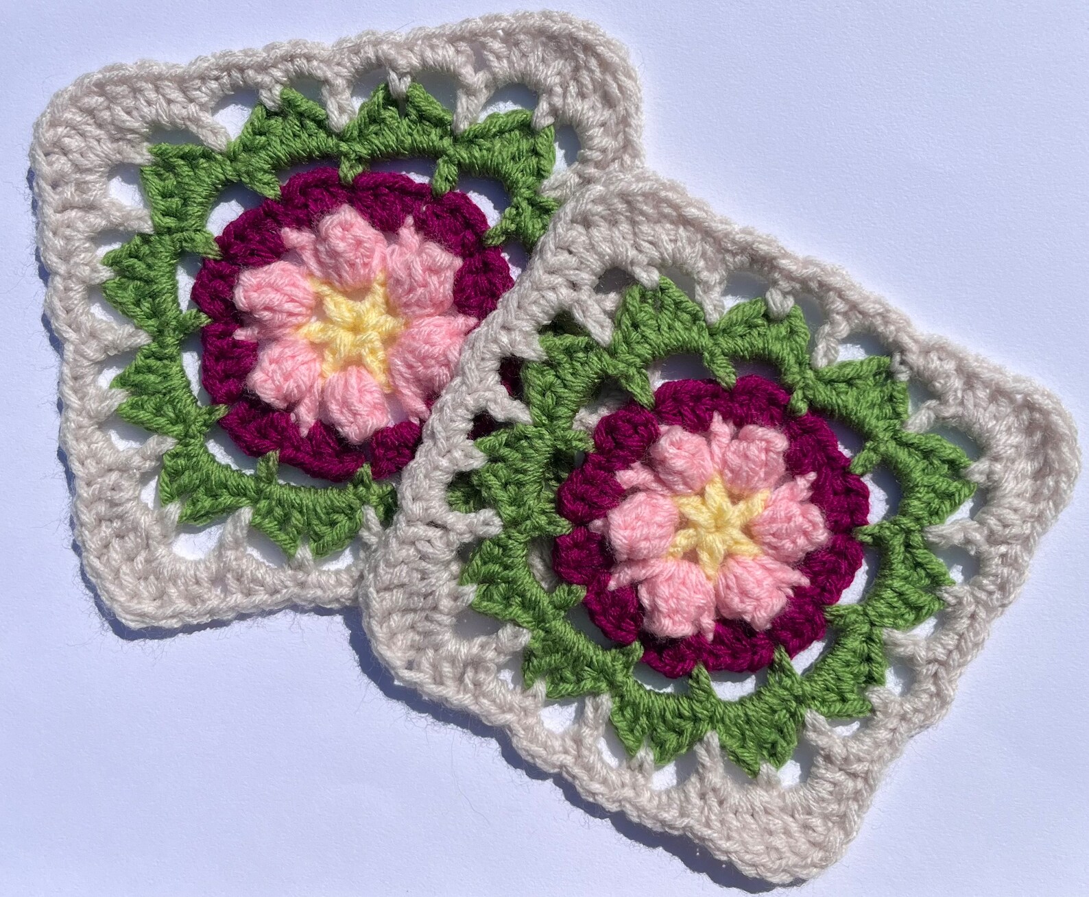 The Country Garden Granny Square Pattern - Etsy