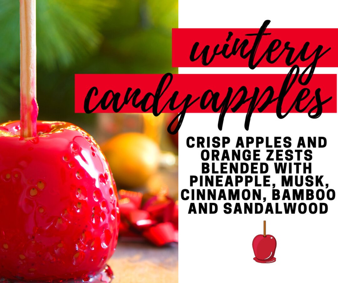 Wintery Candy Apple Fragrance Oil - Potpourri Refresher Oils - 1 Oz (30 ...