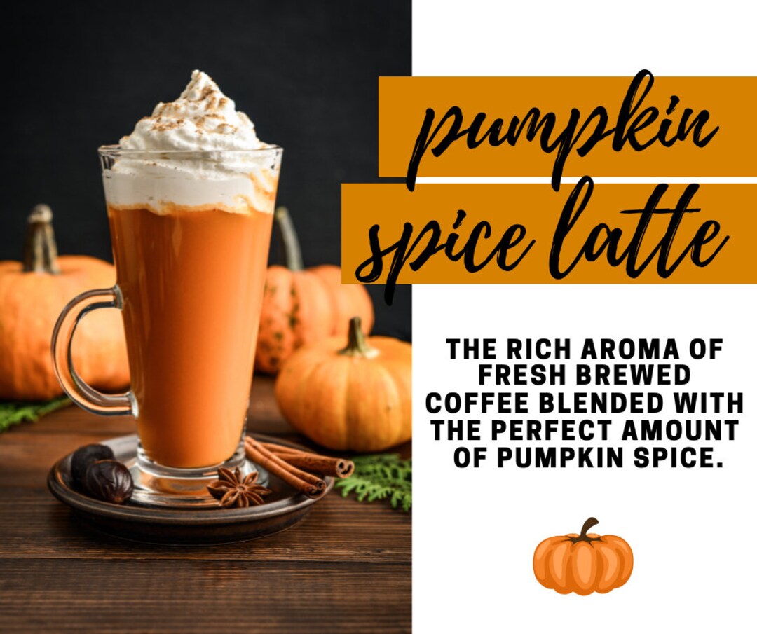 Pumpkin Spice Latte Fragrance Oil - Potpourri Refresher Oils - 1 Oz (30 ...