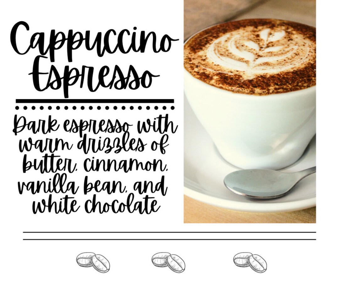 Cappuccino Espresso Fragrance Oil Potpourri Refresher Oils 1 Oz 30 Ml ...
