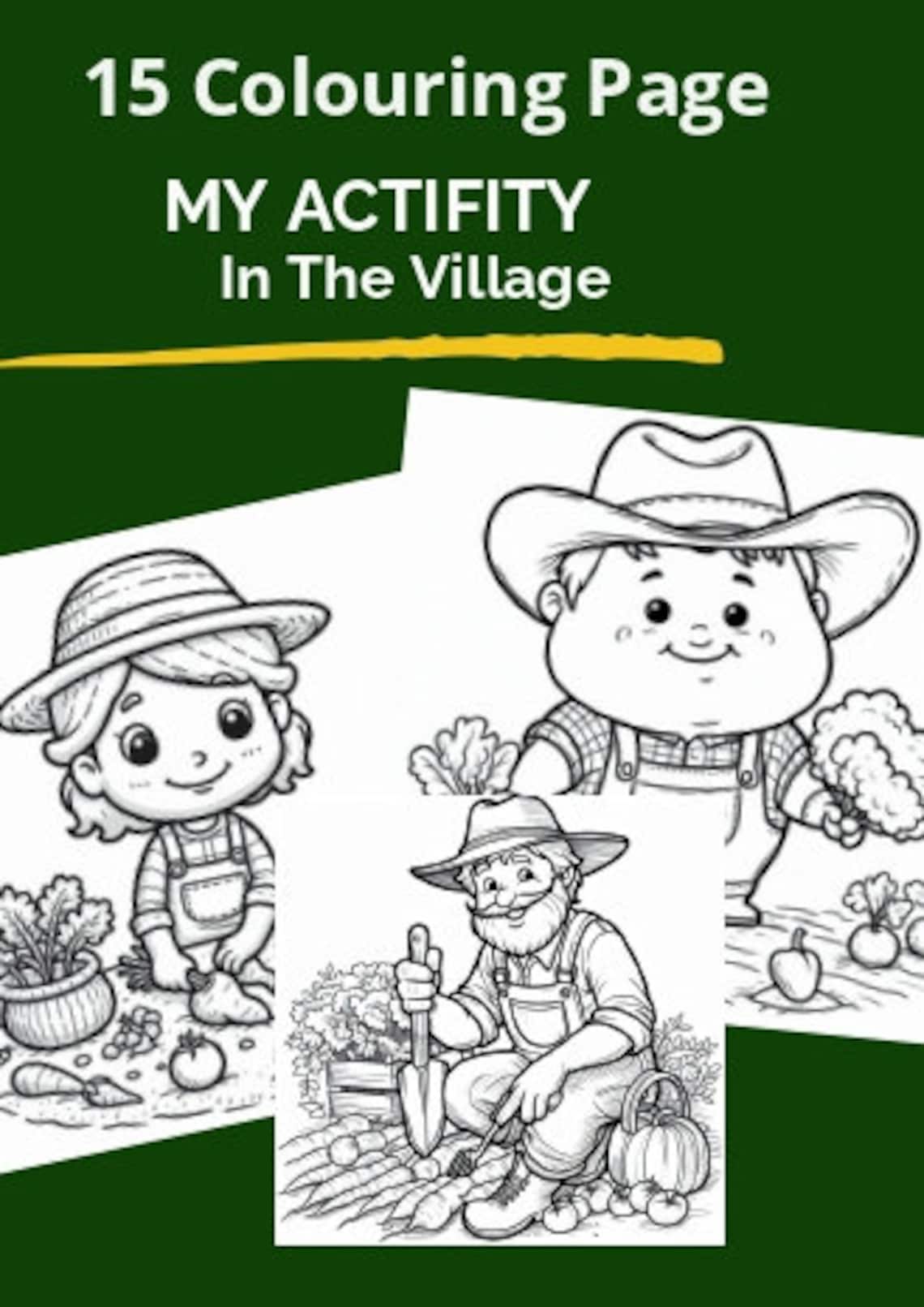 Printable Digital Coloring Page for Grownups, My Activity in the ...