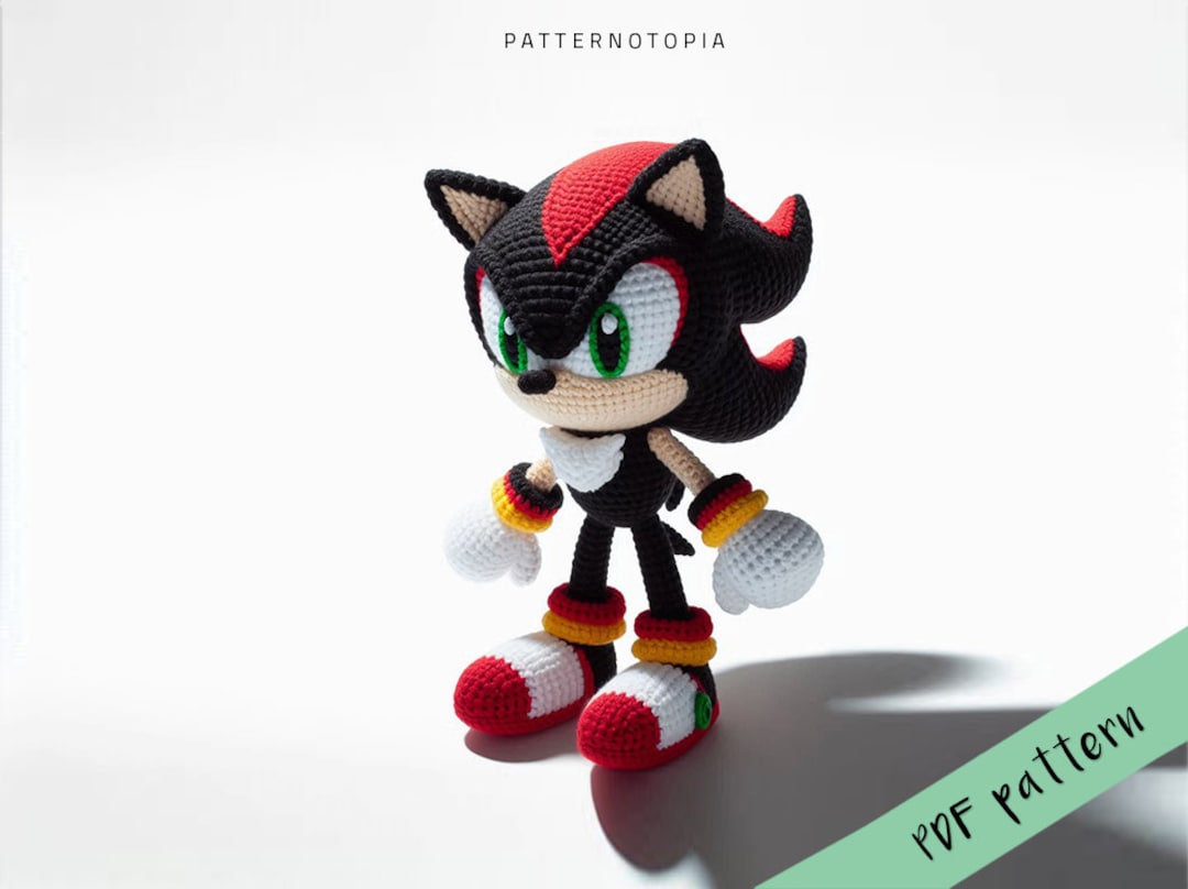 Crochet Pattern Shadow Amigurumi Tutorial, Crochet Doll Pattern ...