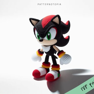 Crochet Pattern Shadow Amigurumi Tutorial, Crochet Doll Pattern ...