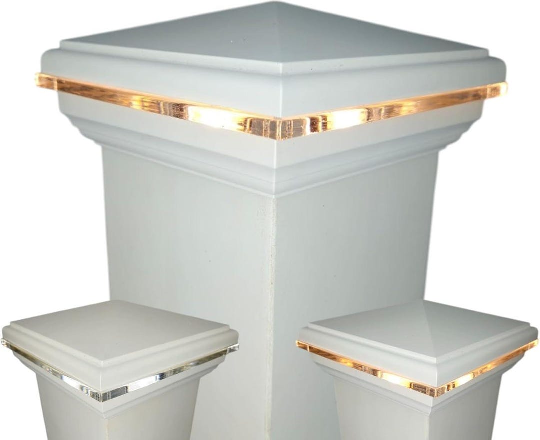 Deklights® 12-volt Lighted Post Cap for Timbertech Radiance Rail ...
