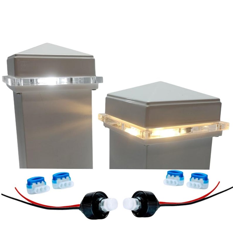 Deklights® 2.5x2.5 Lighted Aluminum Post Cap LED Module. Uses Your ...