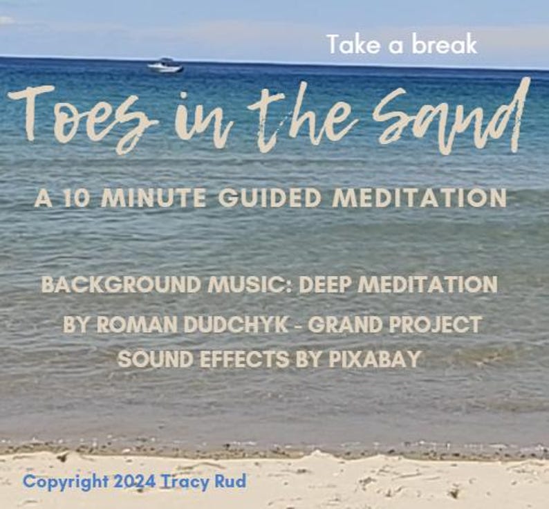 Downloadable Audio 10-minute Guided Meditation / Guided Imagery of a ...