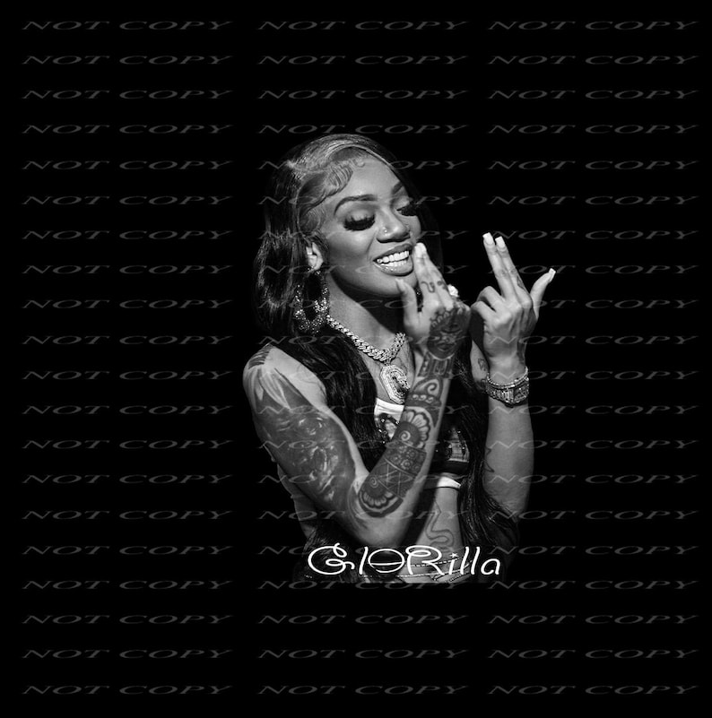 Glorilla Png, T-shirt Design, Bootleg Tees Design, Ready to Print ...