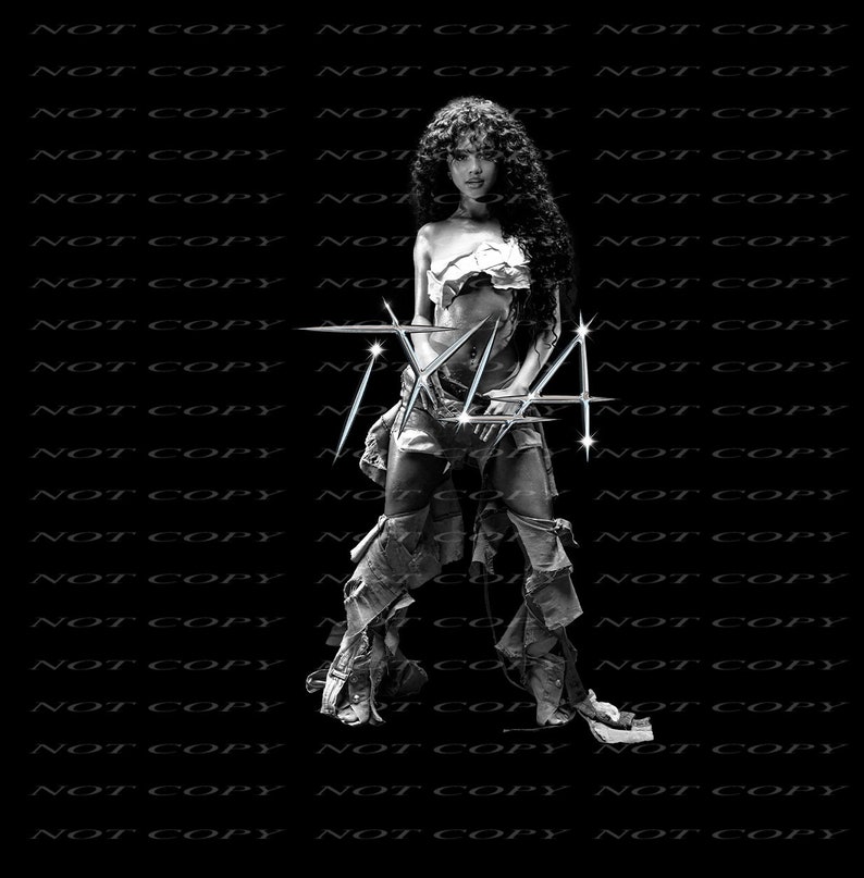 Tyla Png, T-shirt Design, Bootleg Tees Design, Ready to Print ...