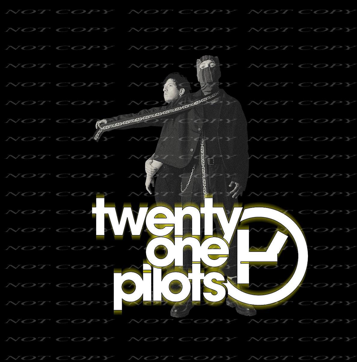 Twenty One Pilots Png, T-shirt Design, Bootleg Tees Design, Ready to ...