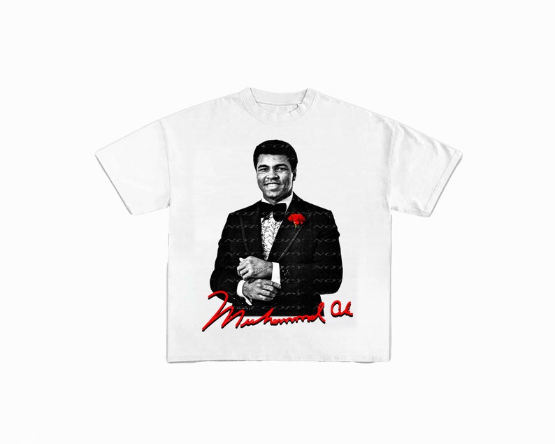 Muhammad Ali Png, T-shirt Design, Bootleg Tees Design, Ready to Print ...