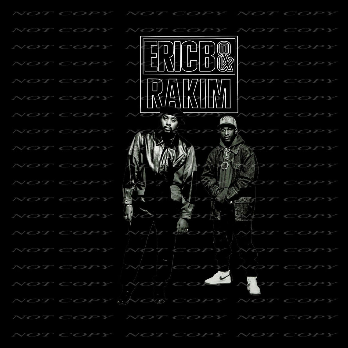 Eric B Rakim Png, T-shirt Design, Bootleg Tees Design, Ready to Print ...