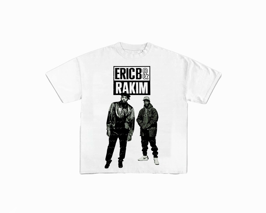 Eric B Rakim Png, T-shirt Design, Bootleg Tees Design, Ready to Print ...