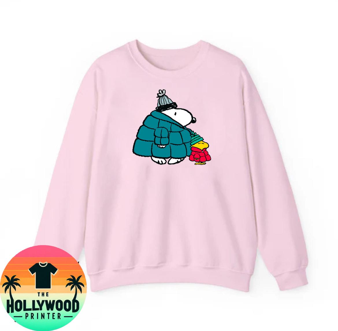 Winter Dog Wearing Puffer Jacket Sweatshirt, Cute Puffy Winter Coat ...