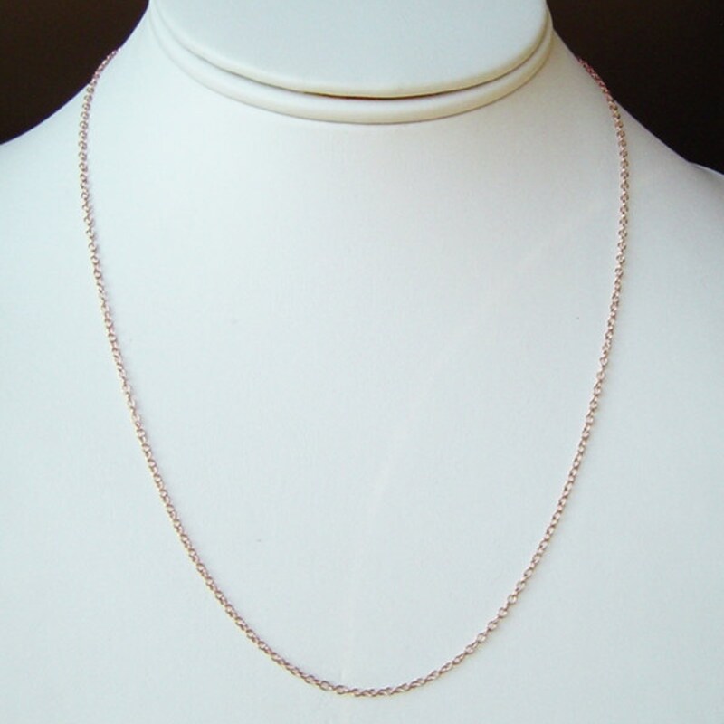 Rose Gold Necklace - Etsy