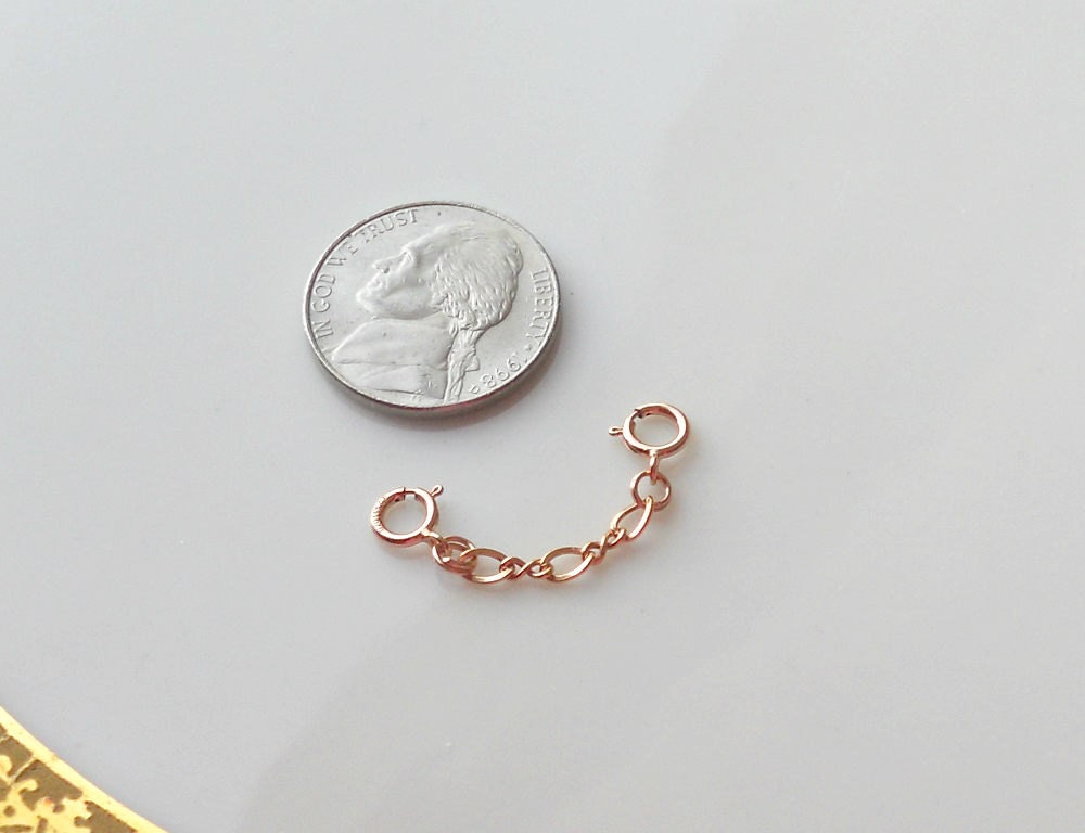 Jewelry Extender Gold Extender Sterling Extender Safety - Etsy