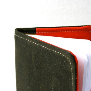 Waxed Canvas Field Notes Book Cover or Wallet - Etsy
