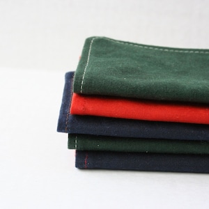 Waxed Canvas Wallet - Etsy