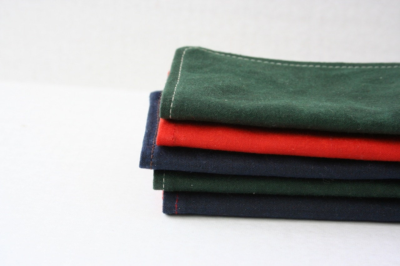 Waxed Canvas Wallet - Etsy