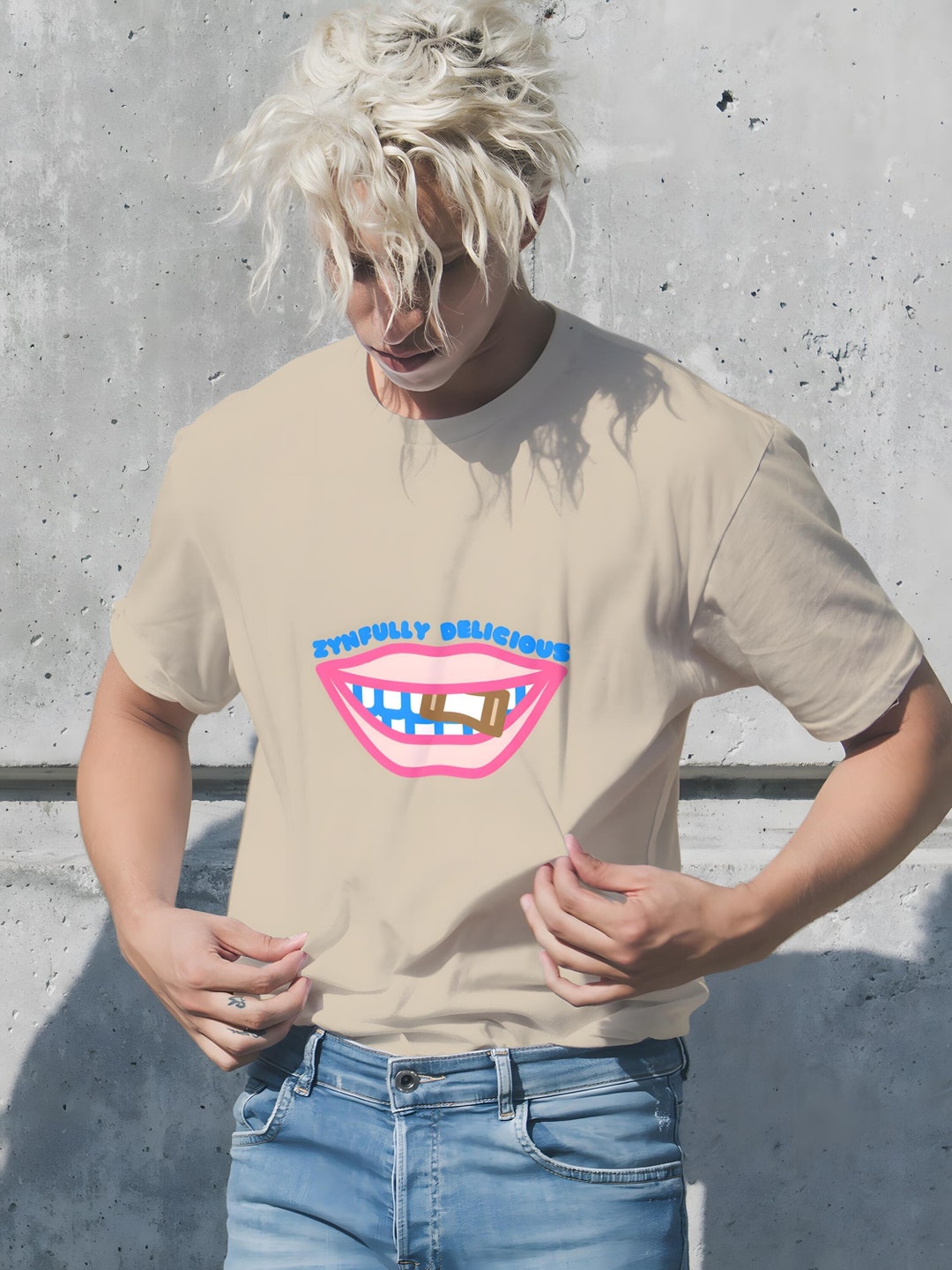 Zyn Nicotine T-shirt, Creative Zyn Parody Merch, Snus Nicotine Shirt ...