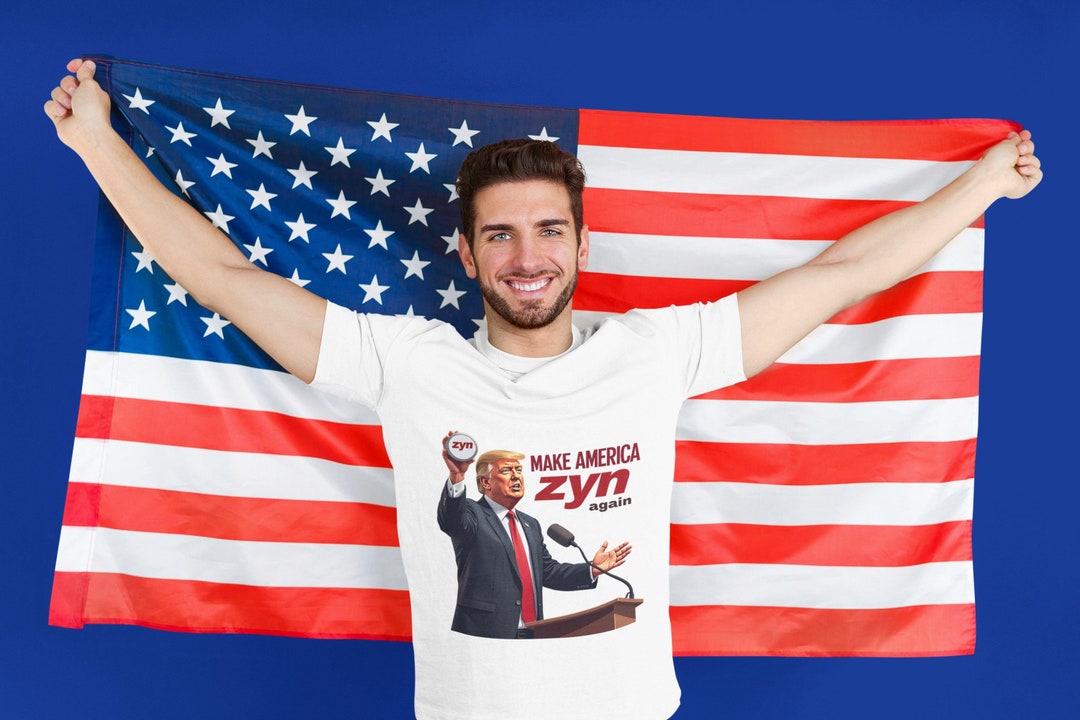 Zyn Nicotine Shirt of Donald Trump, Donald Trump 2024 Election Shirt ...