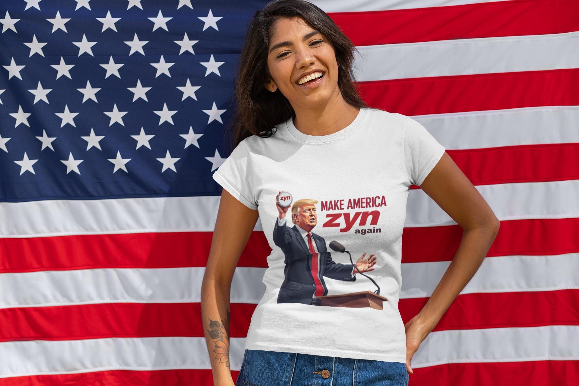 Zyn Nicotine Shirt of Donald Trump, Donald Trump 2024 Election Shirt ...