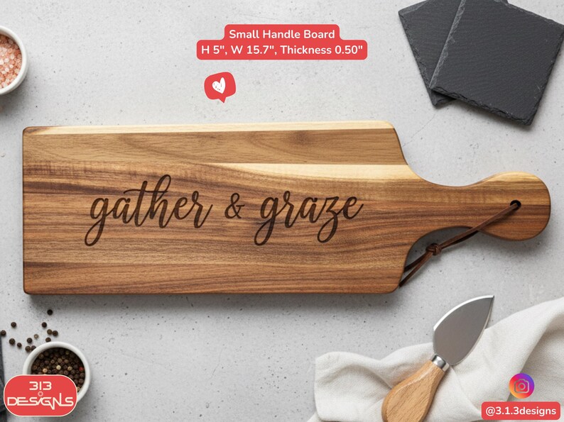Personalized Cutting Board Engraved Kitchen Gift Idea Custom ...