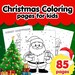 Printable Christmas Cookie Gift Tags 2x2 Inch Holiday Labels PDF, Set ...