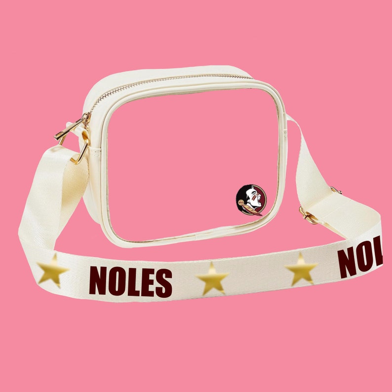 FSU Noles Clear Crossbody Bag - Etsy
