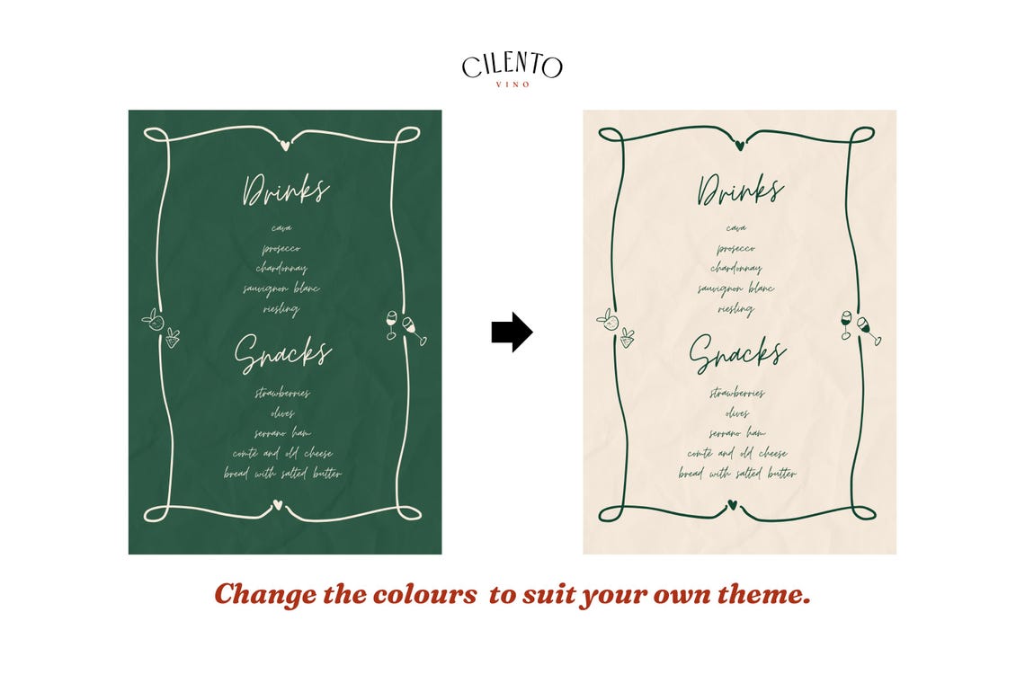 Invitation, Menu Card and Name Cards for Your Wine Tasting Birthday ...