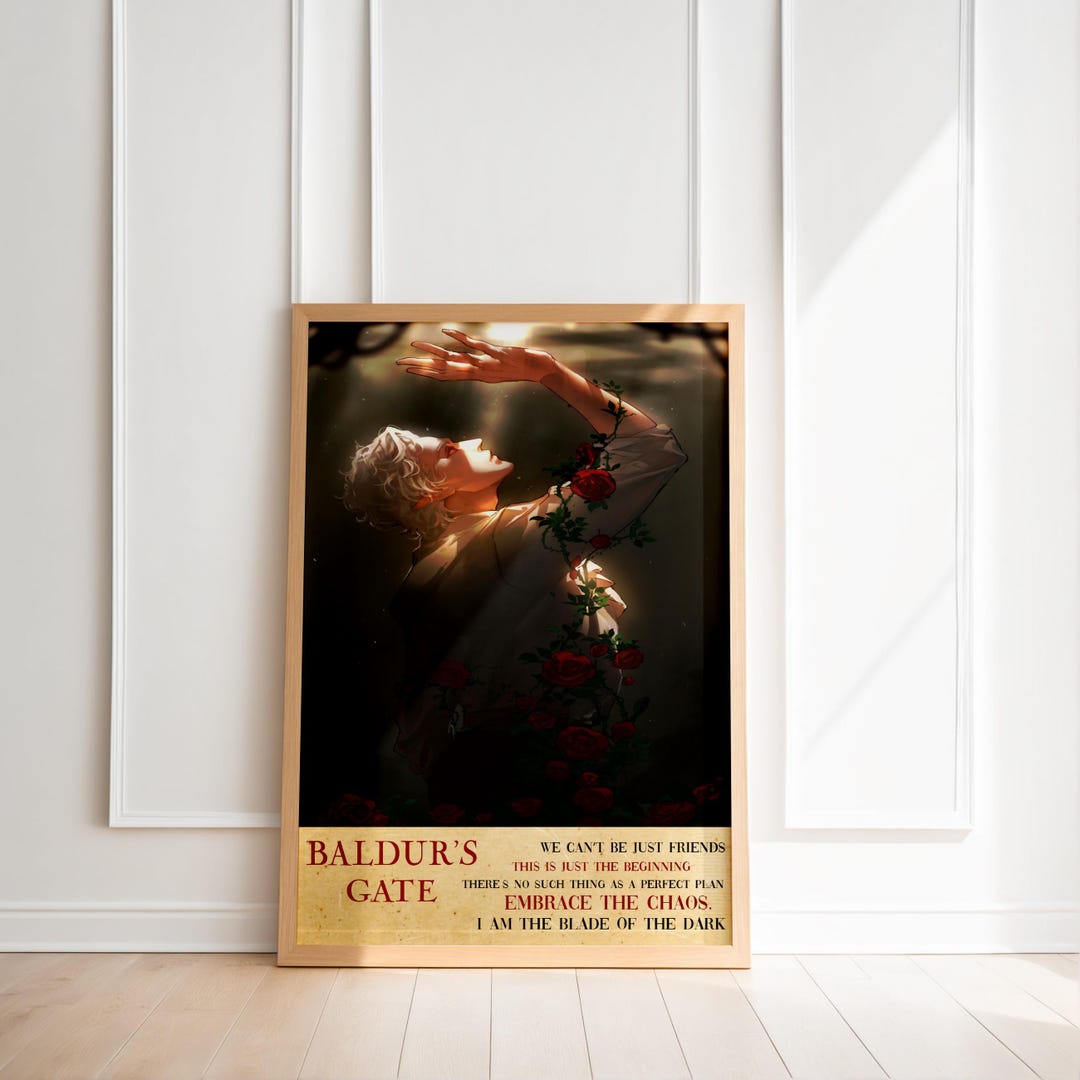 Baldur's Gate 3 Poster I Shadowheart Poster I Astarion Poster I D&D I ...