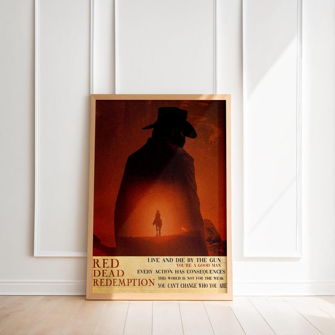 Arthur Morgan I Rdr 2 Poster I Red Dead Redemption I for Gamer ...