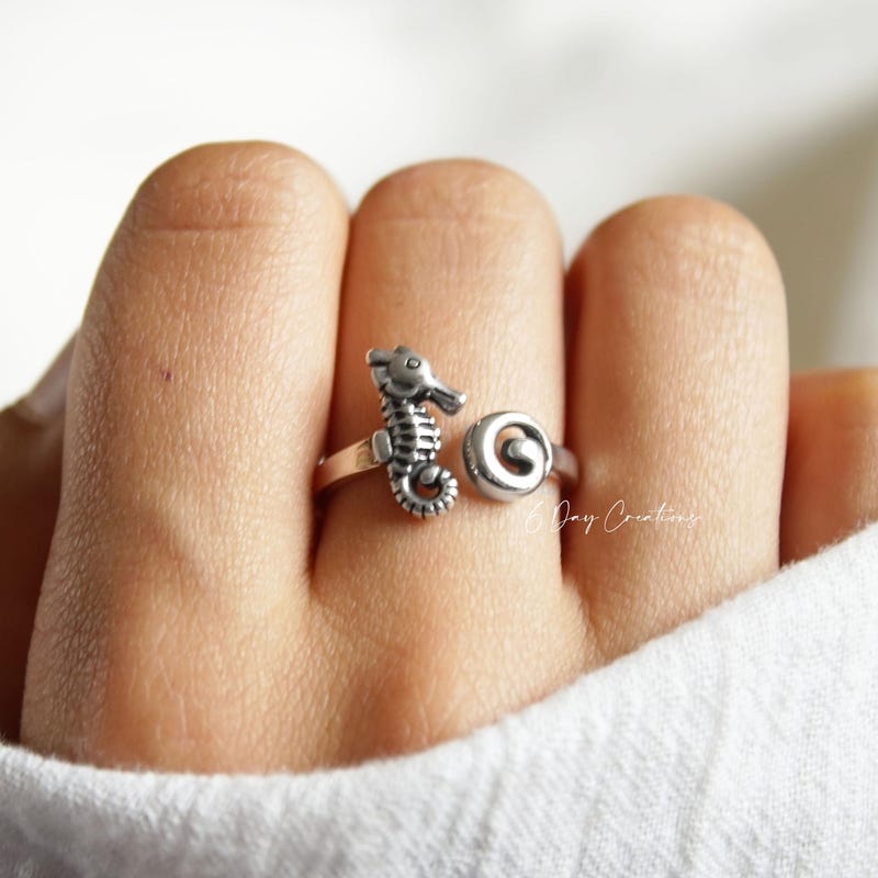 Seahorse Rings - Etsy