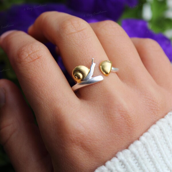 Snail Ring - Etsy