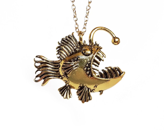 Hammerhead Shark Necklace - Blown Glass - Sea Glass Jewelry Statement ...