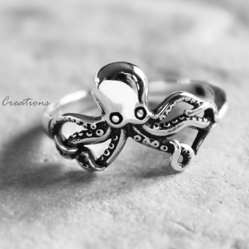 Octopus Ring - Etsy