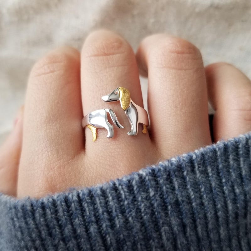 Dachshund Ring - Etsy